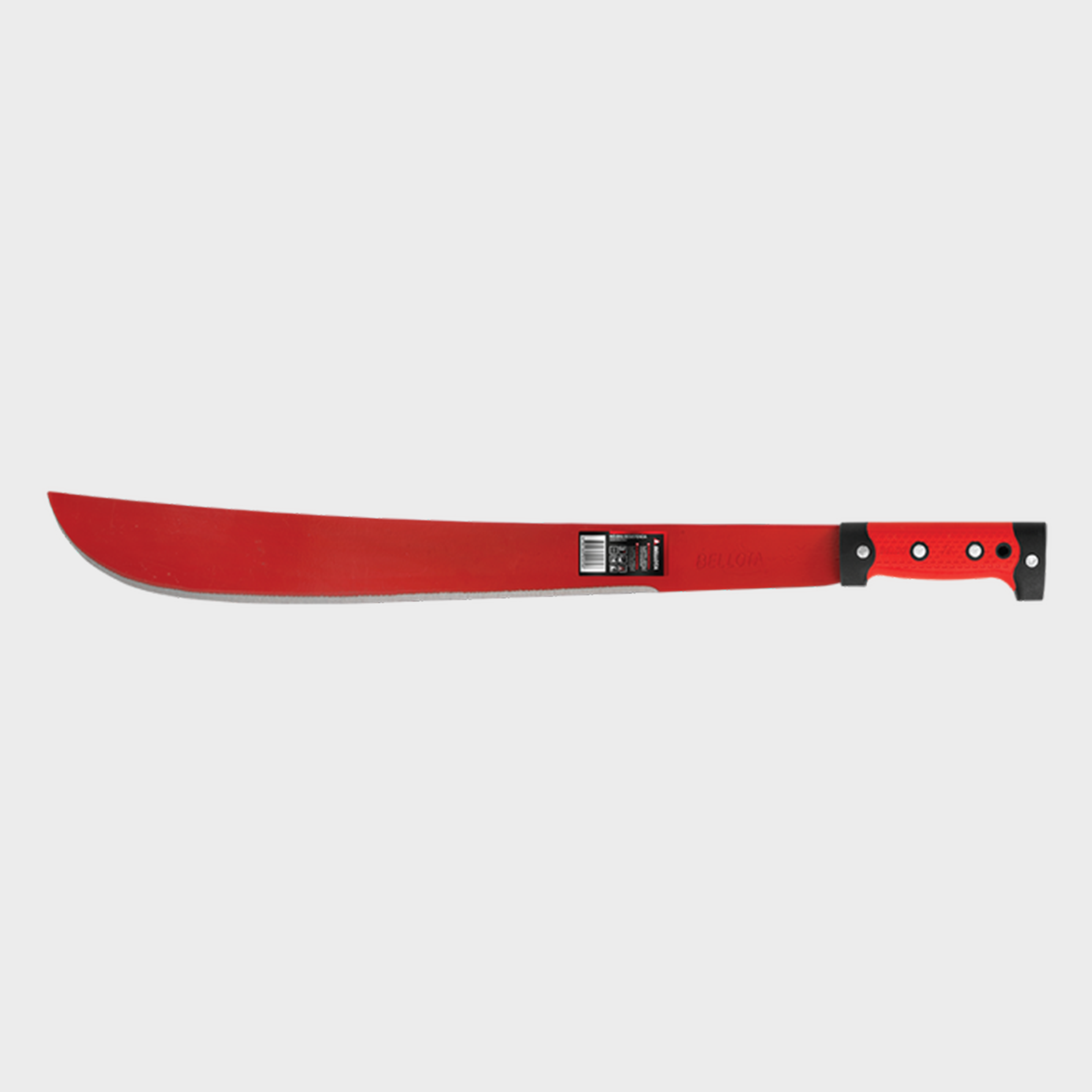 Ferretería Principal. MACHETE BELLOTA PIN/ROJO 18" 31-18RBM